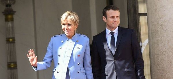 BRIGITTE ET EMMANUEL MACRON A L'ELYSEE LE 14 MAI 2017 BRIGITTE ET EMMANUEL MACRON A L'ELYSEE LE 14 MAI 2017